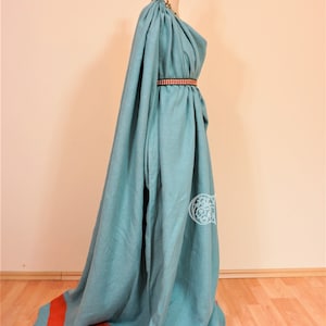 Ancient Roman Tunica Chiton Peplos Dres - Hand Sewn - Late Antiquity - Etsy