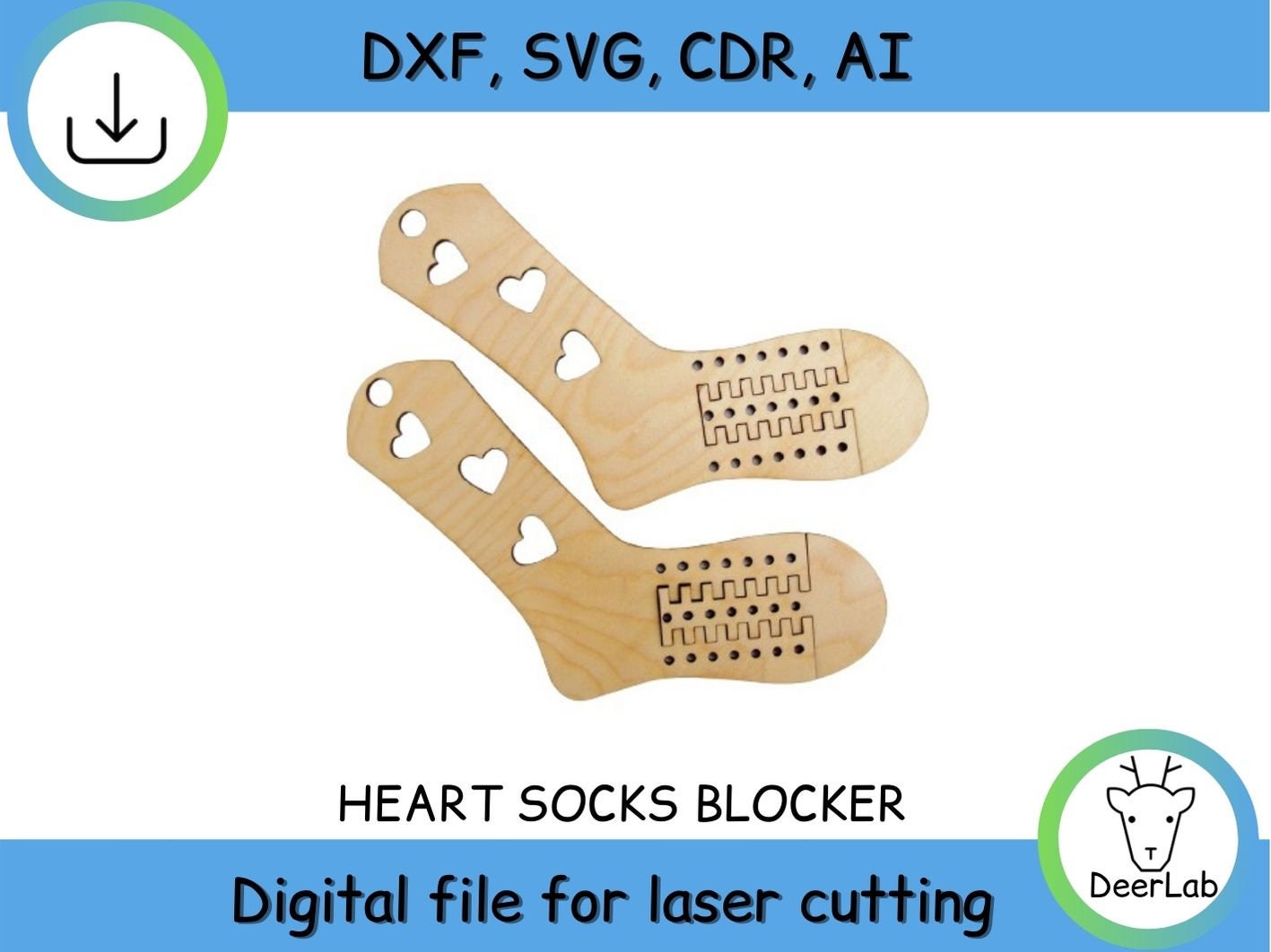 Set of Wooden Socks Blockers Adjustable Sizes Socks Forms Svg - Etsy UK