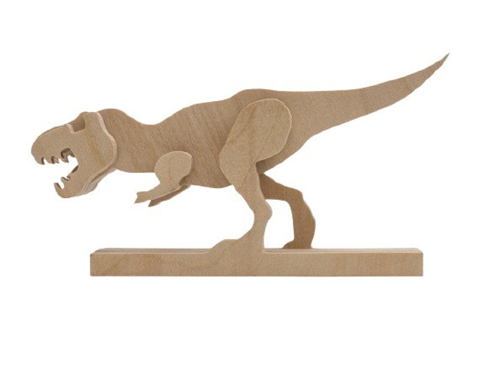 T-rex. 3d Model Vector Plan of the CNC Wood, Wooden, Vector Graphics ...