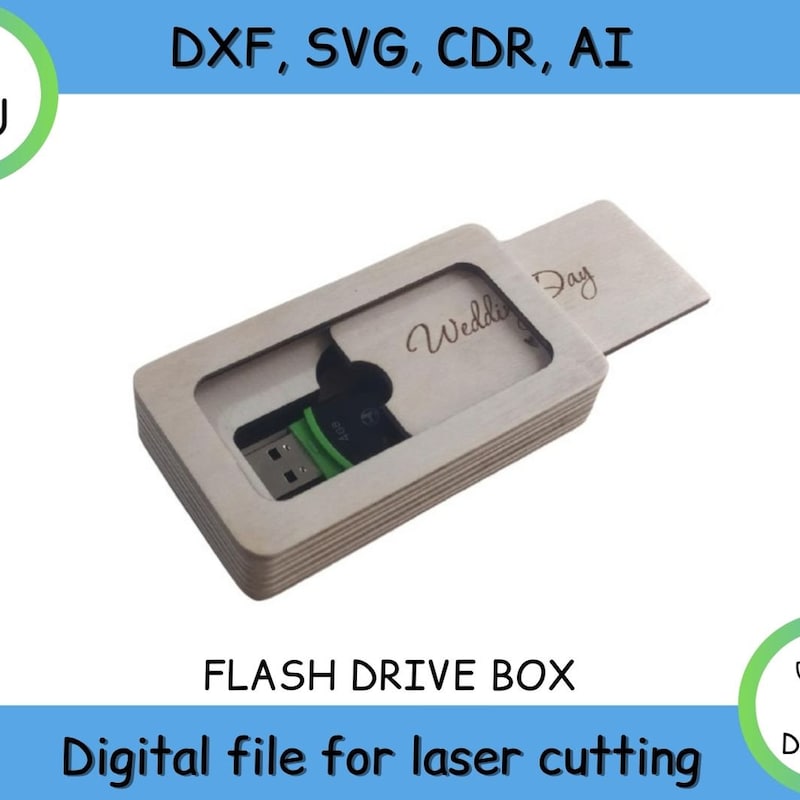 Flash Drive Box - Etsy