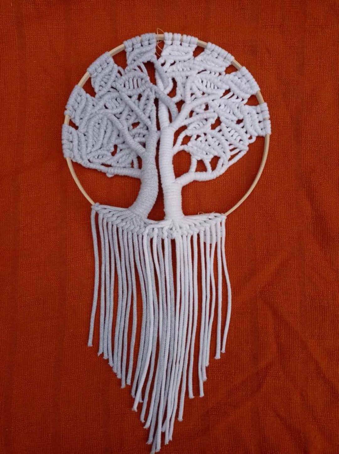 Macrame Trees, Christmas Tree, Intertwined Trees, Boho Holiday Decor ...