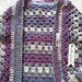 Chaqueta kimono de ganchillo-crochet. Cardigan. Mujer. - Etsy España