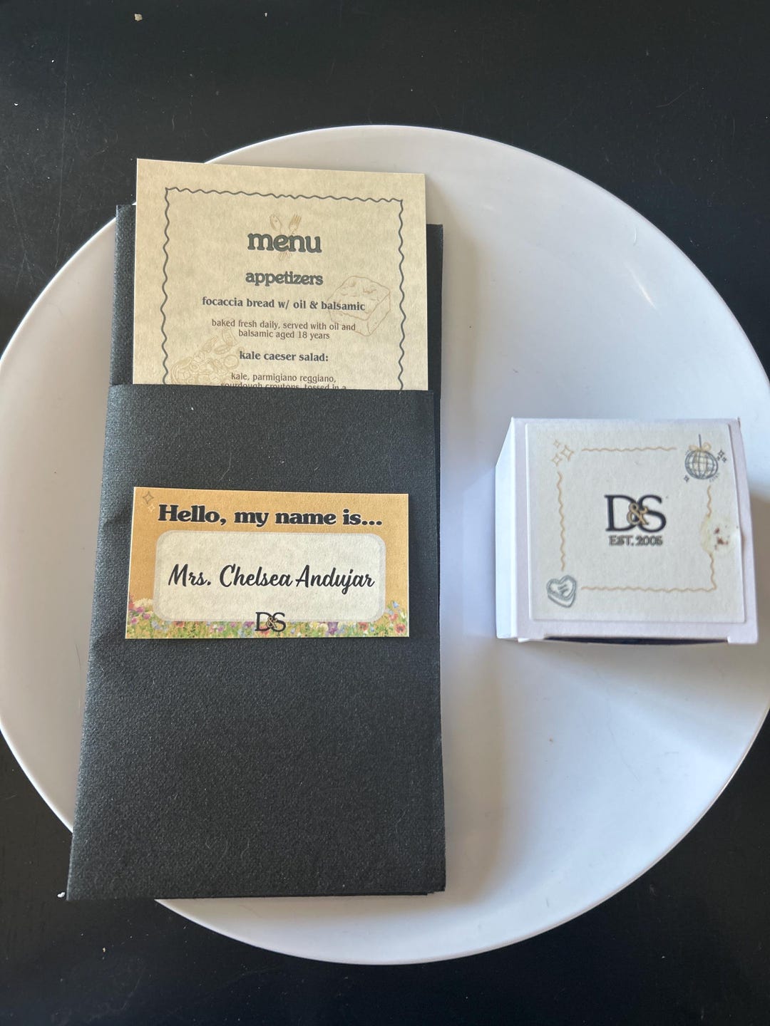 Editable Name Tag Place Card Template | Floral “hello My Name Is” Canva ...