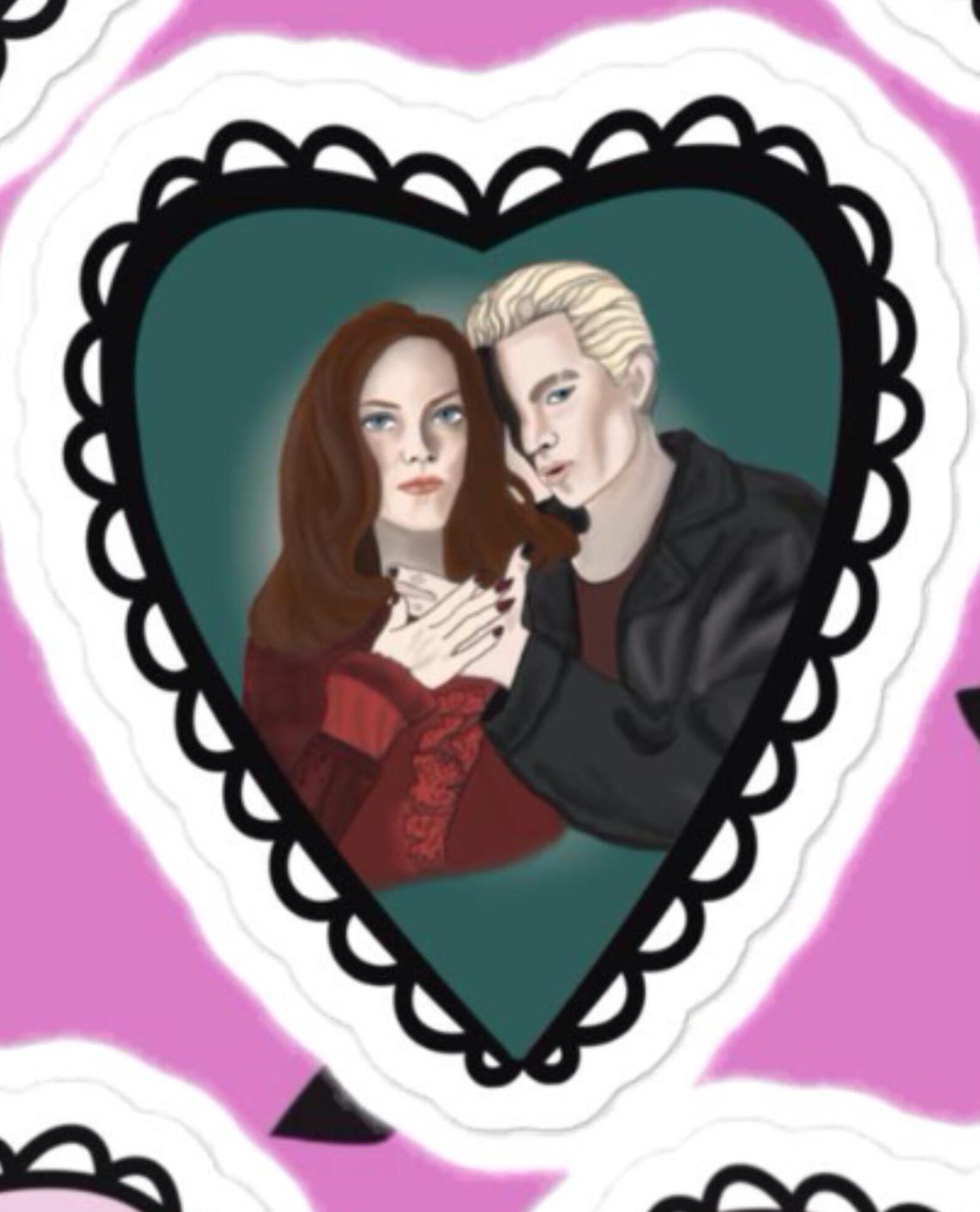 Buffy the Vampire Slayer Sticker Sheet: My Buffy Valentine, Giles and ...