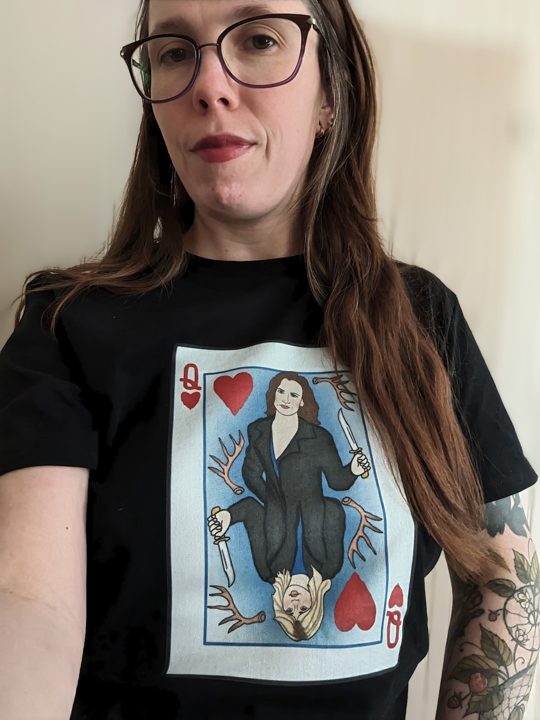 Yellowjackets T-shirt Natalie the Wilderness Has Chosen Queen of Hearts ...