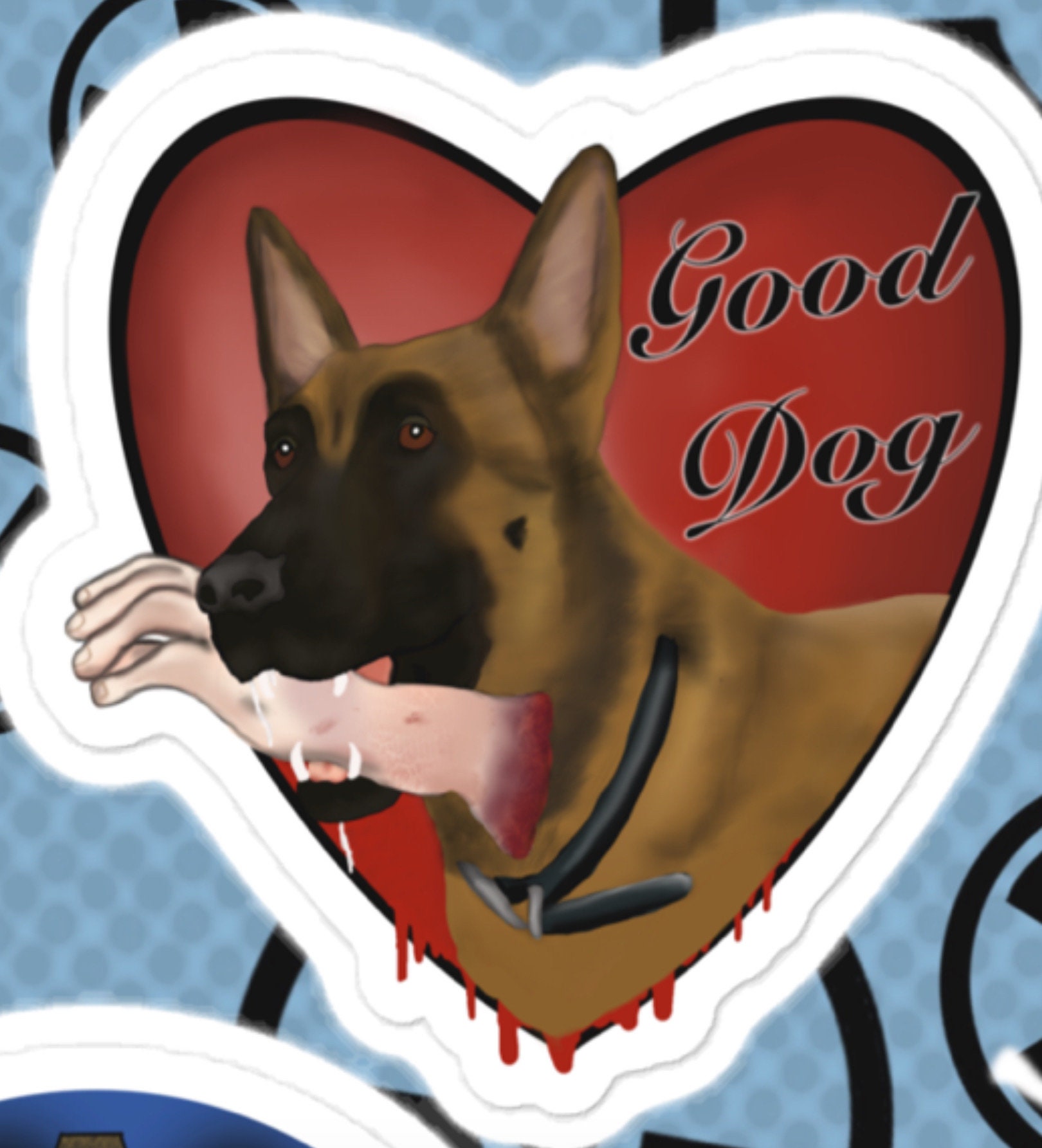 Fallout TV Show Fan Art Kiss Cut Sticker Sheet: Lucy Okie Dokie, the ...