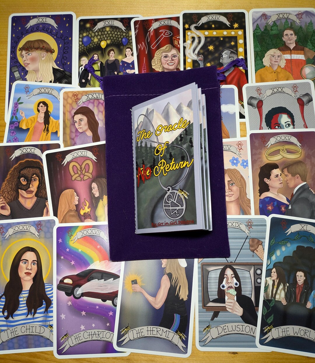 Yellowjackets Oracle Card Deck: Oracle of No Return, Adult Timeline ...