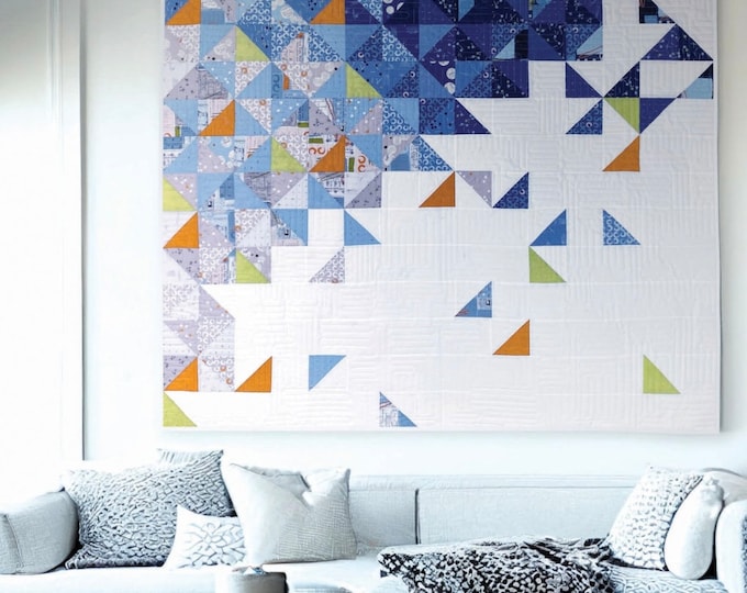 Throwing Quilt Pattern by Zen Chic - Etsy