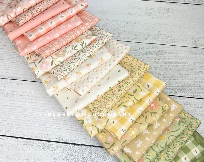 Flower Girl Collection Bundle - 20 Fabrics by Heather Briggs of My Sew ...