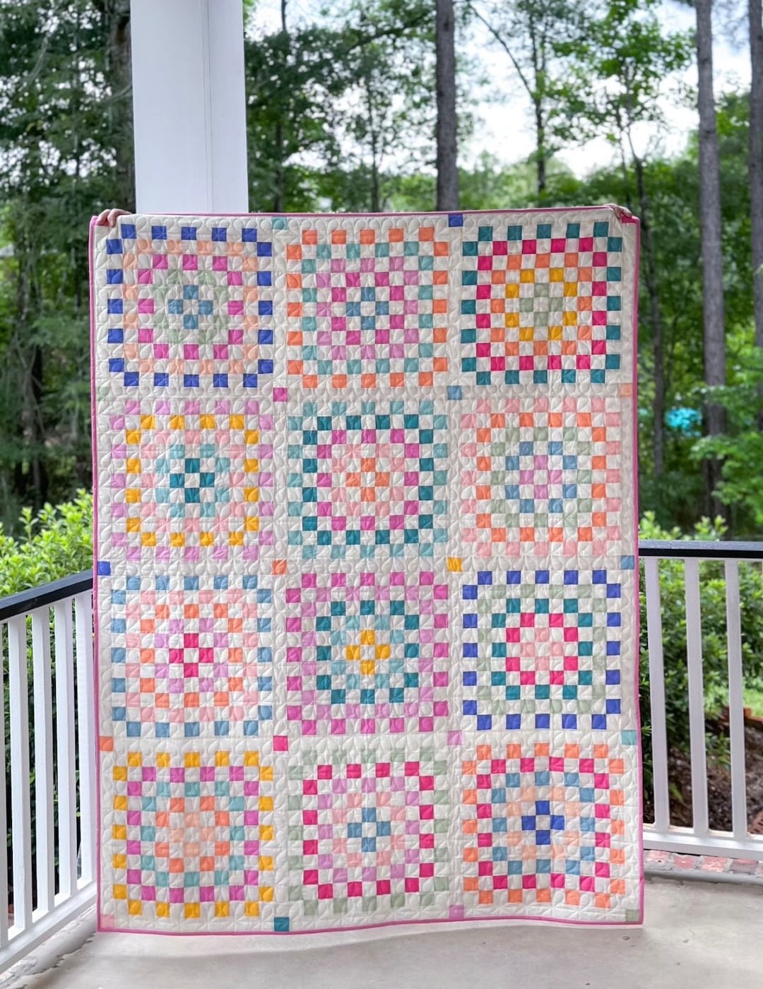 Granny Patch Quilt Kit - Pattern by Lo & Behold Stitchery - Etsy