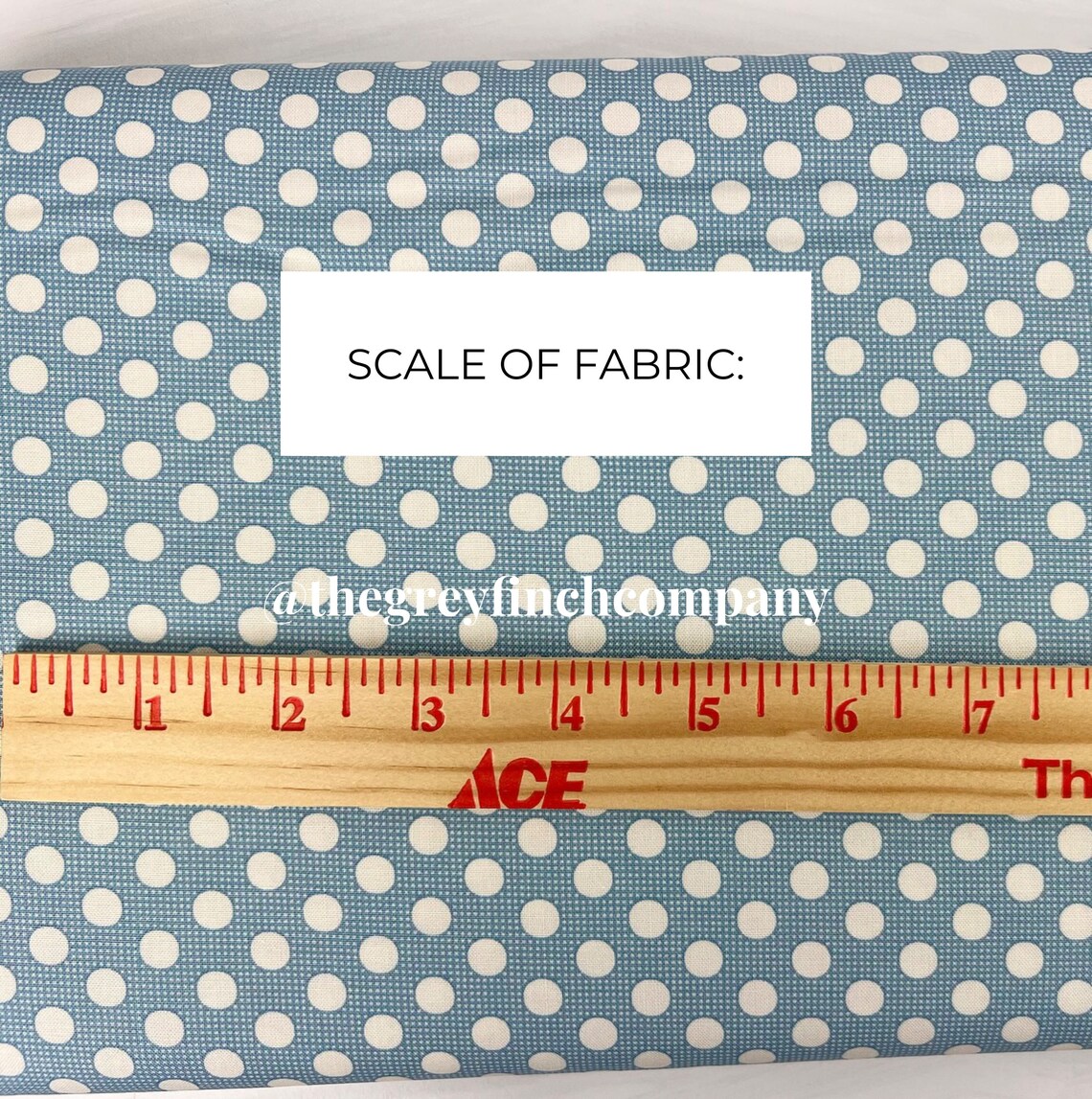 Tilda Medium Dots - Blue by Tilda Fabrics - Etsy