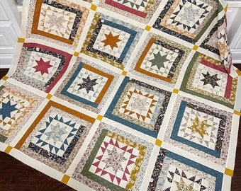 Cabin Nights Quilt Kit Pattern by Prairie Quilt Co PATTERN - Etsy