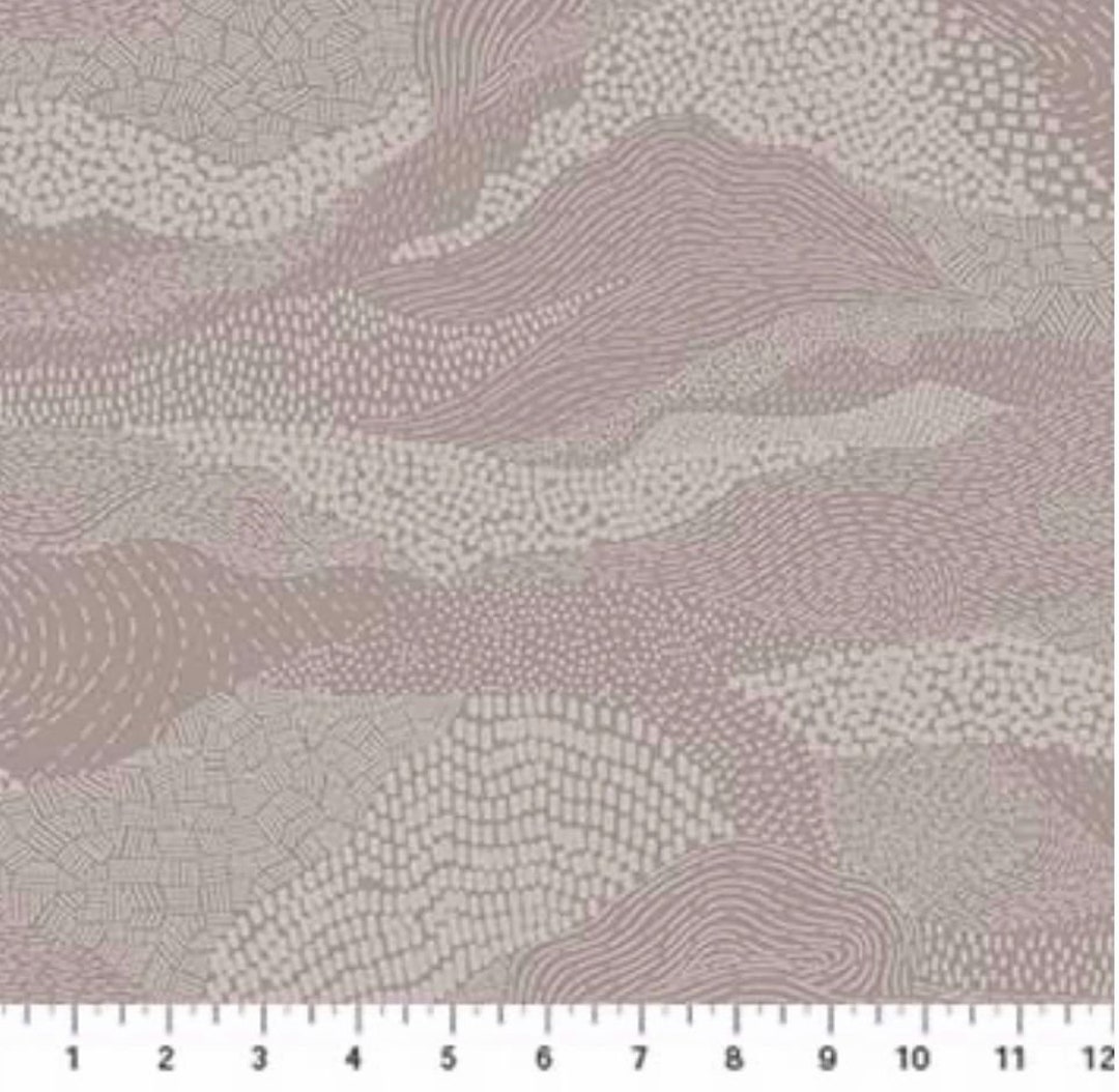 Earth in Taupe Figo Elements 100% Cotton - Etsy