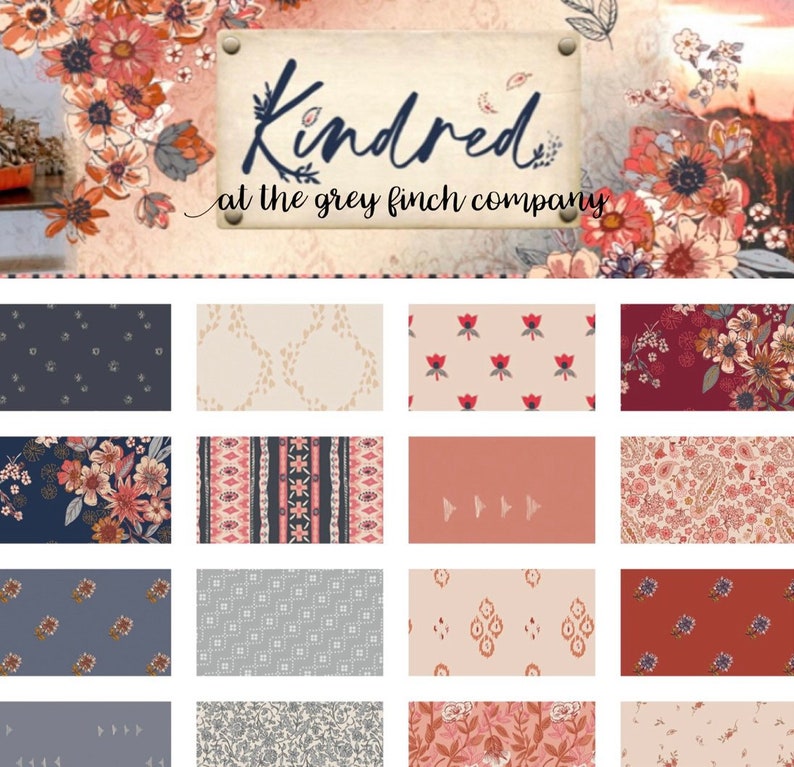 Kindred Collection Bundle 16 Fabrics Art Gallery Fabrics - Etsy