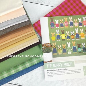 The Bunny Bunch Quilt Kit - Pattern by Elizabeth Hartman - Etsy