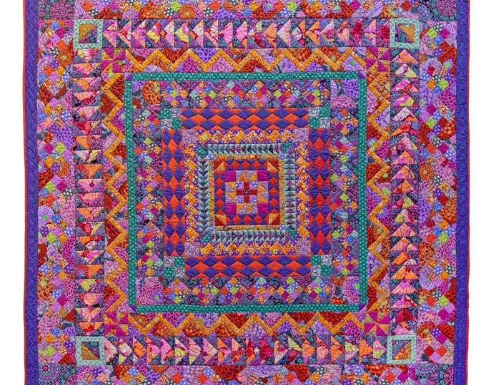 Autumn Postcard Quilt Kit - Designed by Liza Prior Lucy Using Kaffe ...