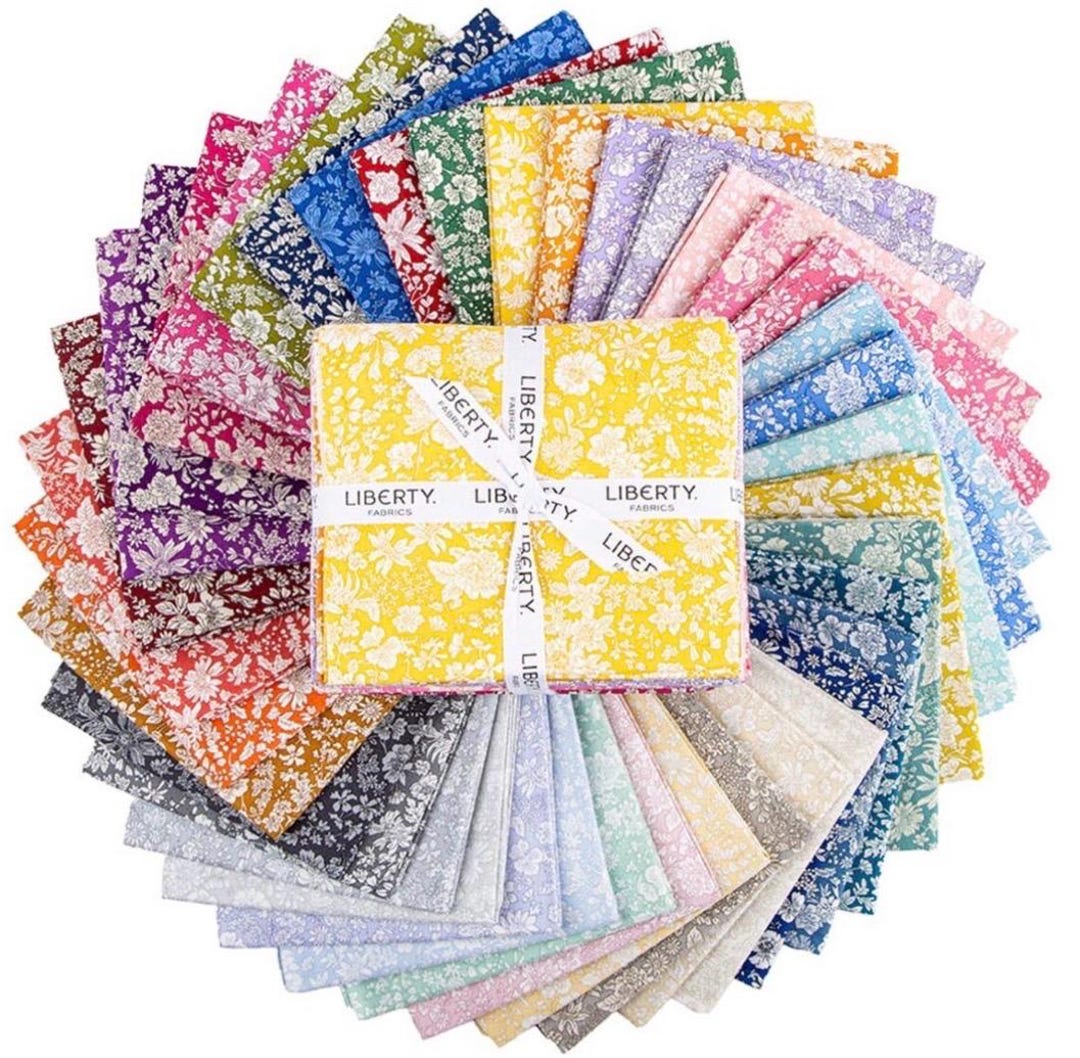 Emily Belle Collection Bundle - 40 Fat Quarters - Quilting Cotton ...