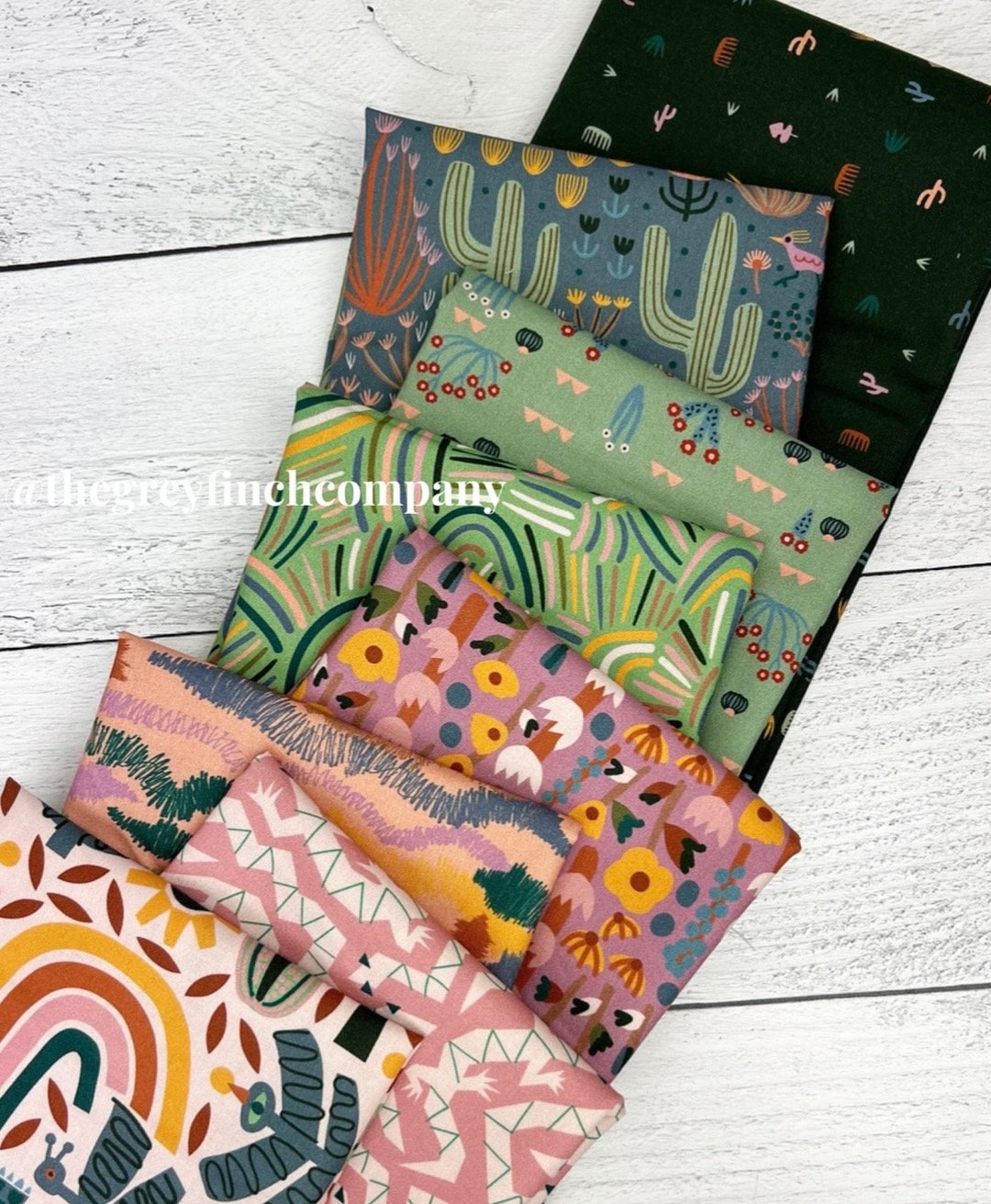 Yuma Collection Bundle by Leah Duncan 8 Fabrics Cloud9 Fabrics - Etsy
