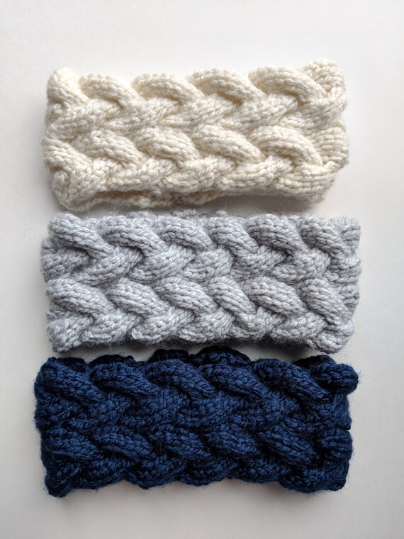 Braided Headband Knitting Pattern Braided Ponytail Headband: Knitting