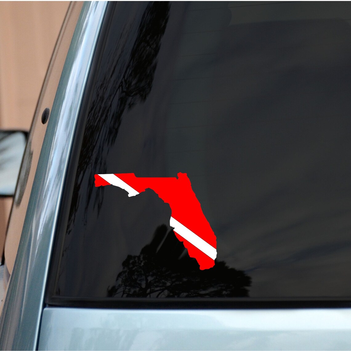 Dive Flag Florida Vinyl Decal - Etsy