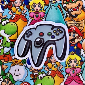 Racing Kart 64 Sticker Pack Nintendo Mario Kart - Etsy