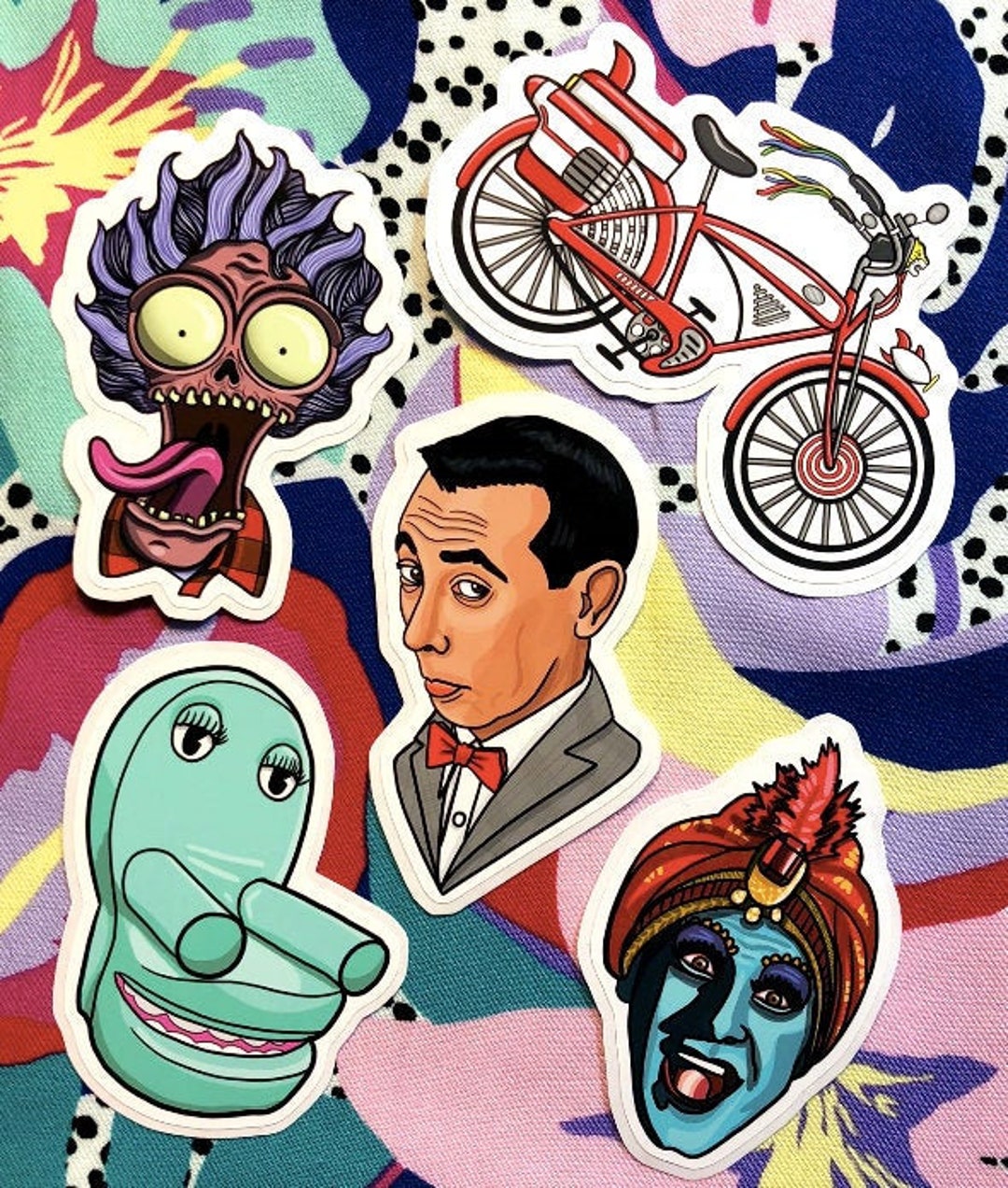 Pee Wee's Big Sticker Pack - Etsy