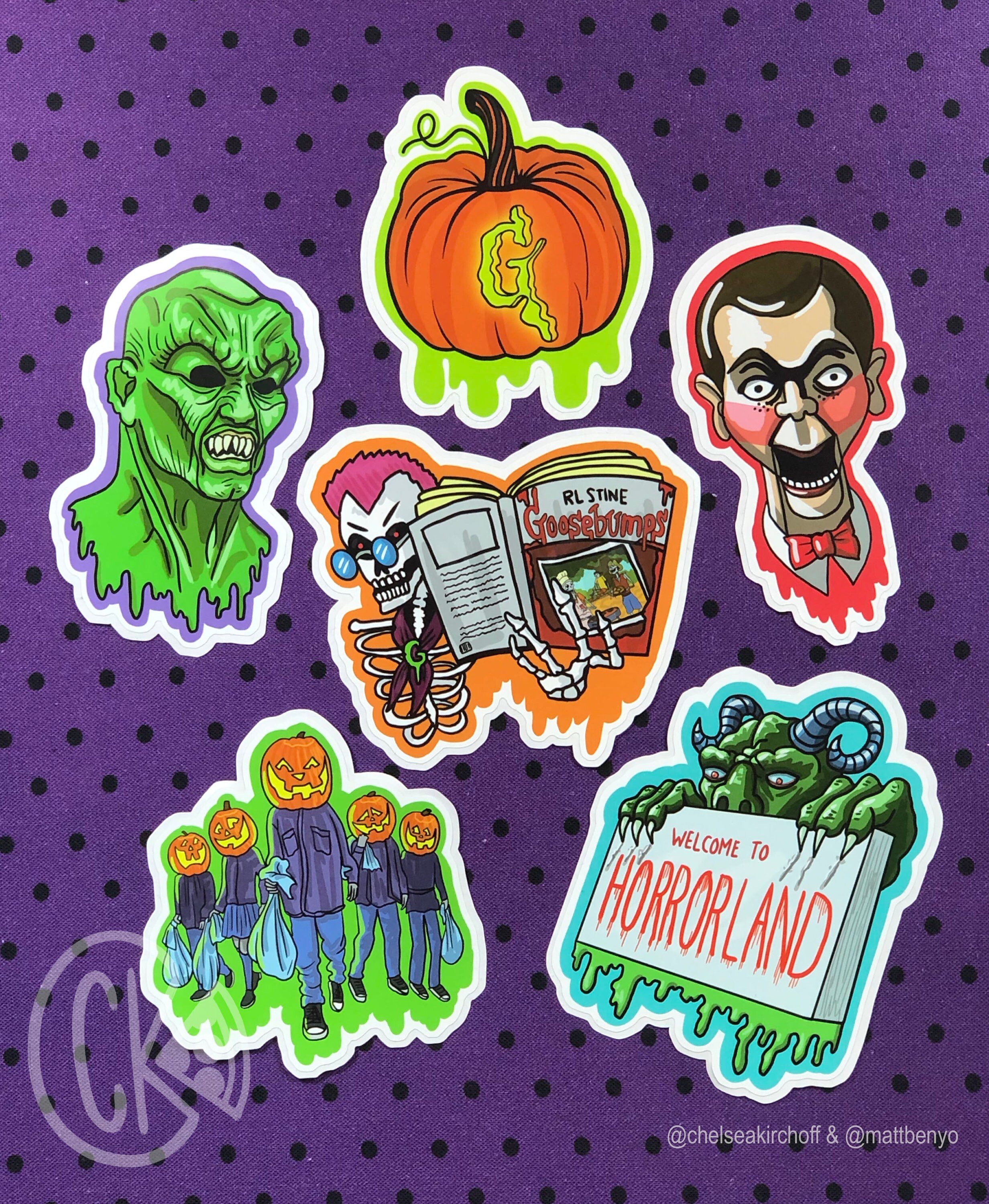 The Goosebumps Sticker Pack | Etsy Australia