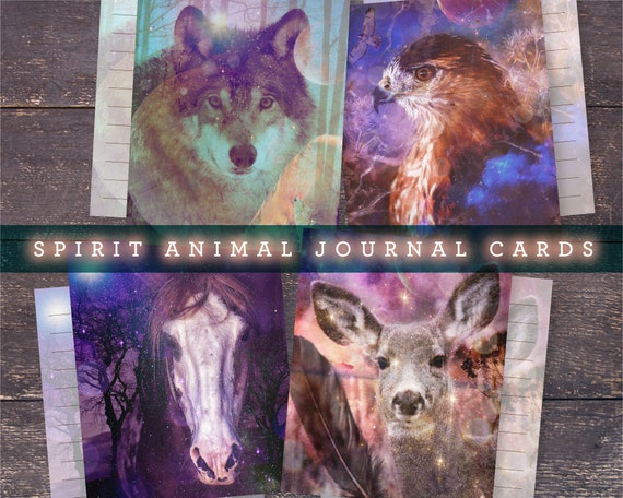 Craft Supplies & Tools Junk Journals SPIRIT ANIMAL HORSE Printable ...