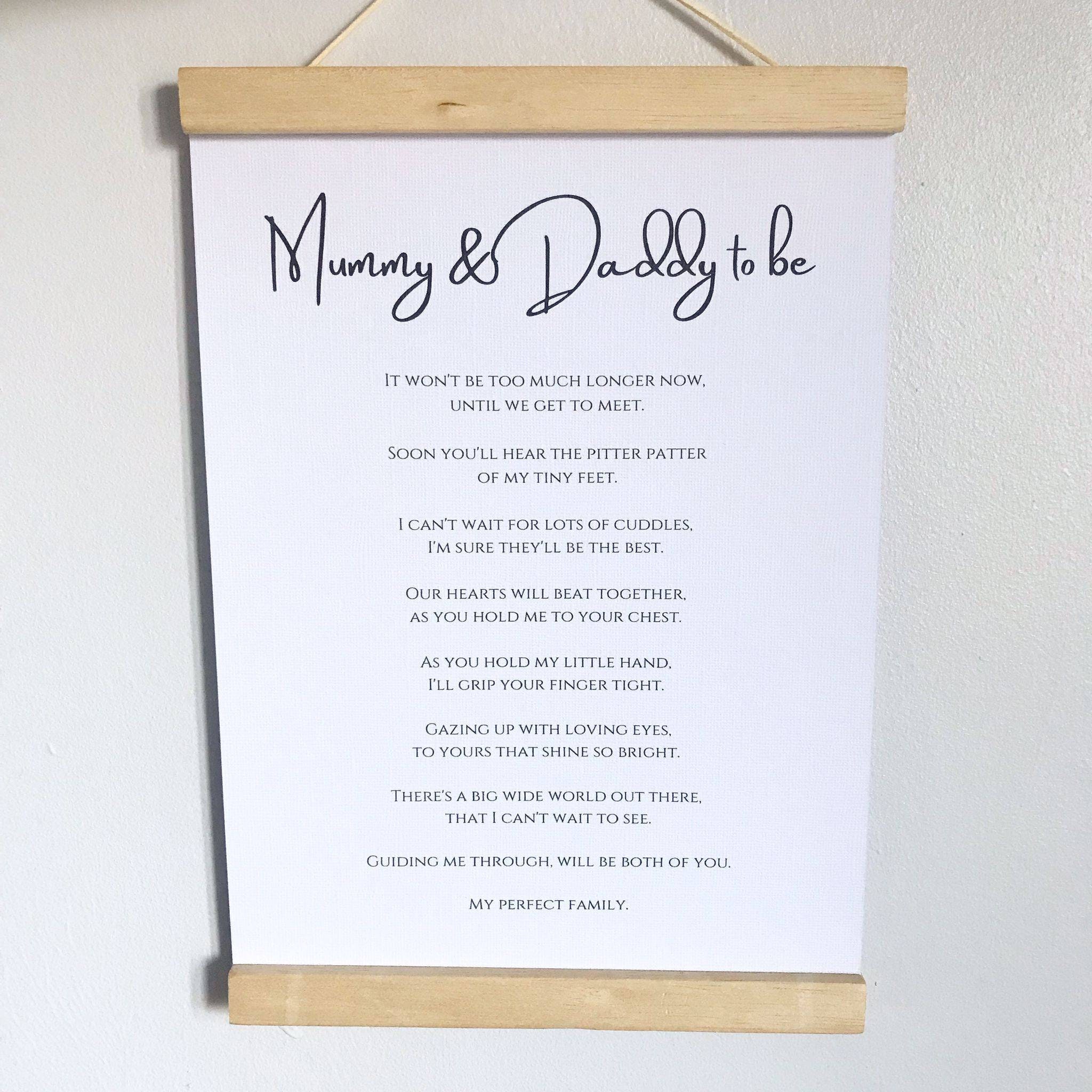 Qotes For New Parents Baby Shower Poem Baby Shower Thank You Poems