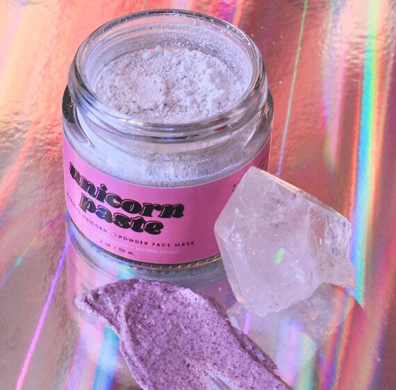 Unicorn Paste Kaolin Superfruit Mask Color Changing Powder - Etsy