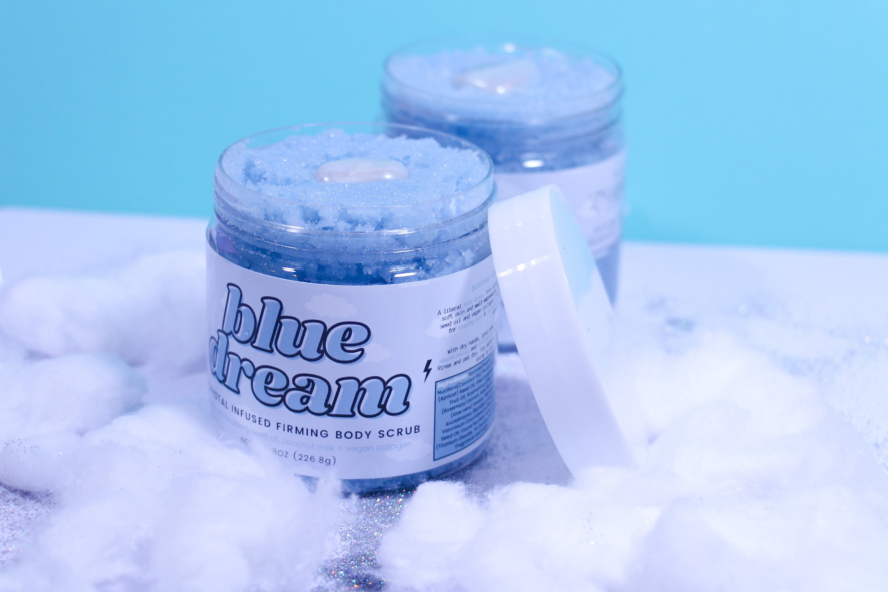 Blue Dream Firming Cleansing Angel Aura Crystal Infused Body Scrub ...