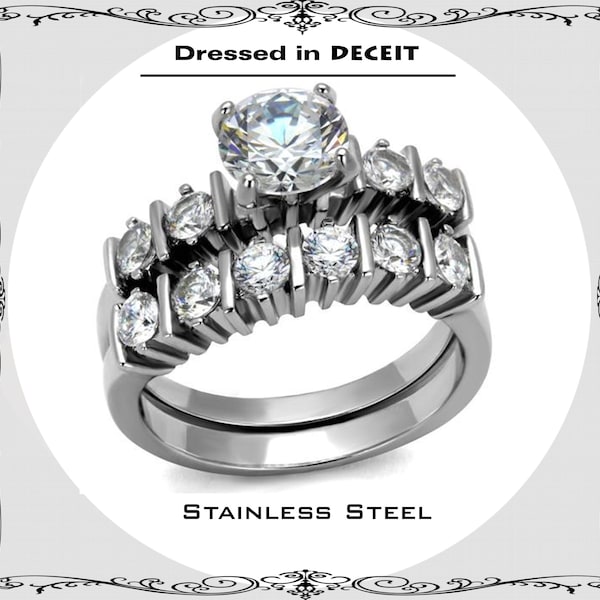 Bar Setting Engagement Ring - Etsy