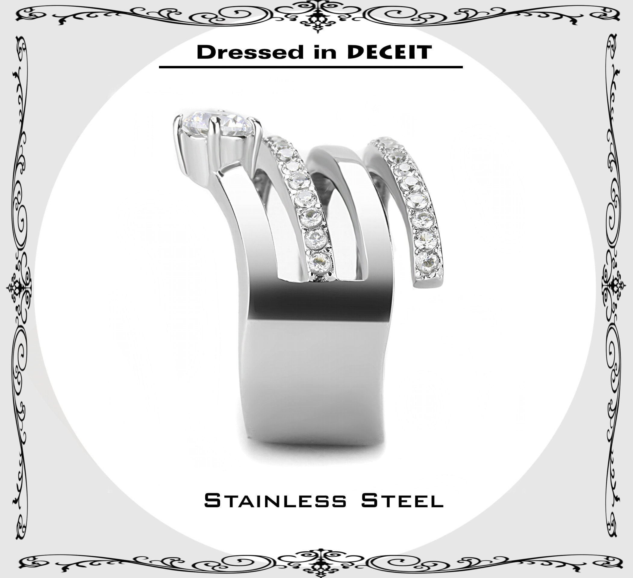 Stylish Bypass-split Shank 5 MM Round Cut .46 Carat With Micro - Etsy