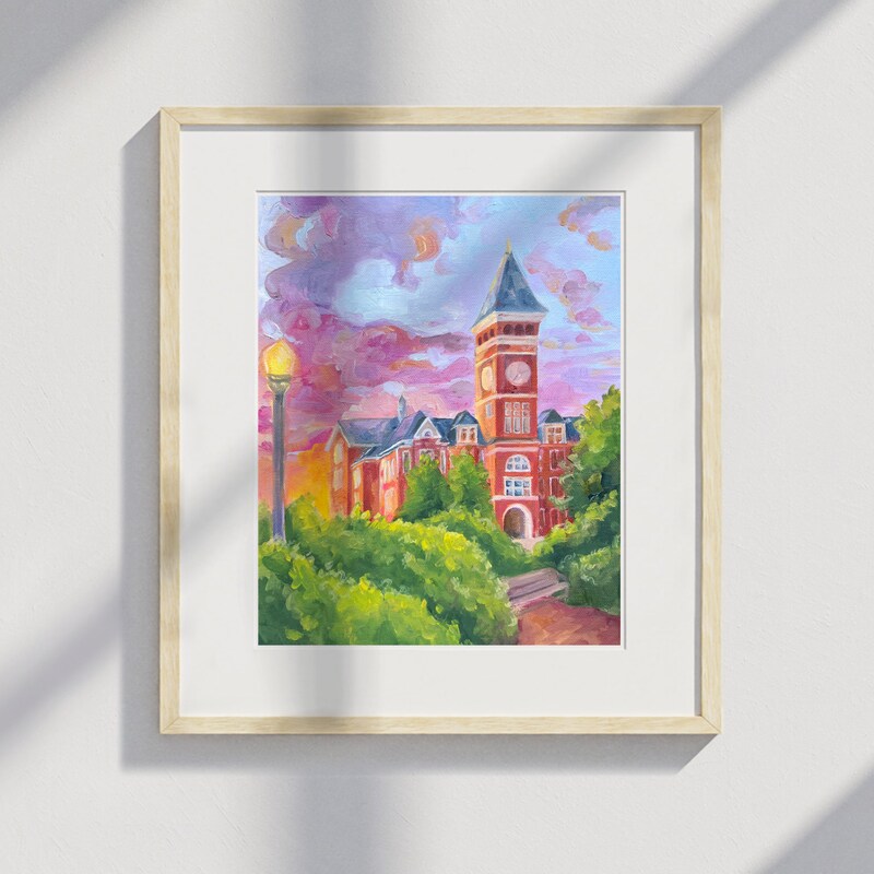 Clemson Art - Etsy