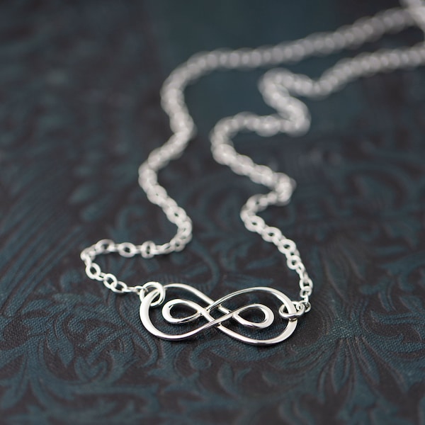 Infinity Necklace - Etsy