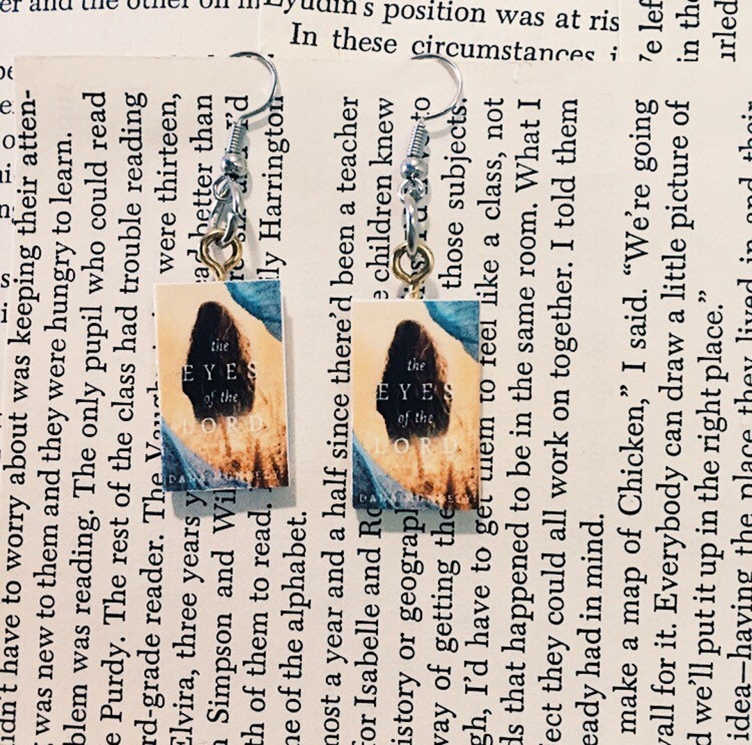 Custom Mini Book Earrings - Bookish Jewelry - Custom Earrings - Custom ...