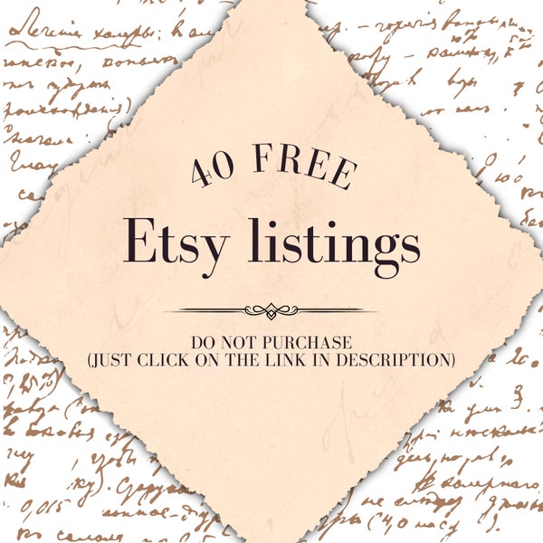 Free Products - Etsy