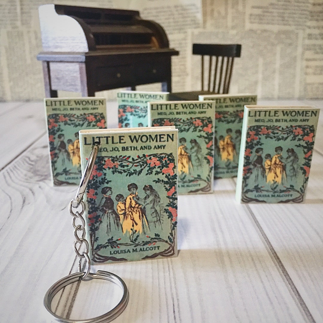 LITTLE WOMEN - Mini Book Keychain - Bookish Gifts - Little Women Gifts ...