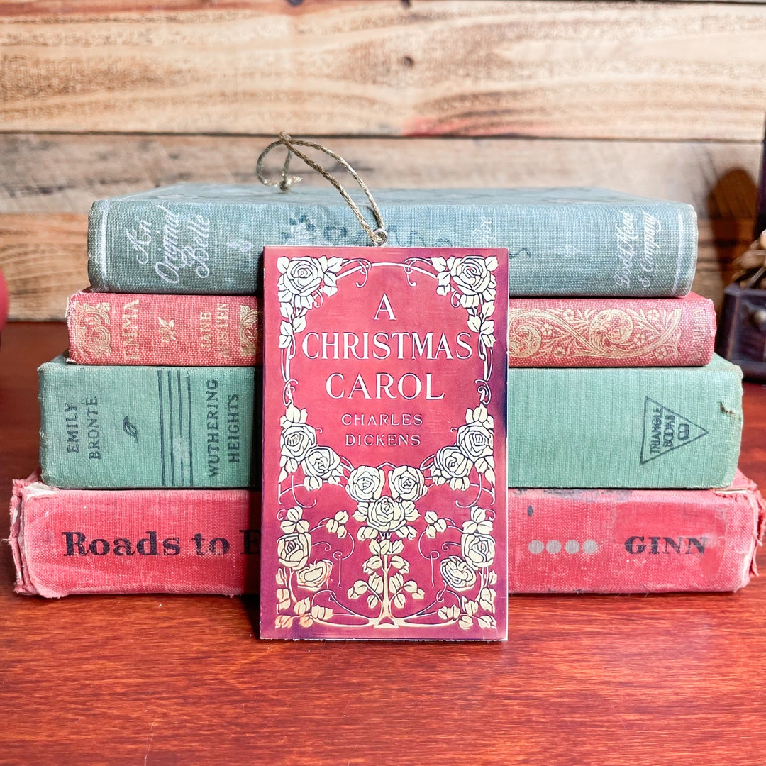 A CHRISTMAS CAROL - Christmas Ornament - Bookish Gifts - Charles ...