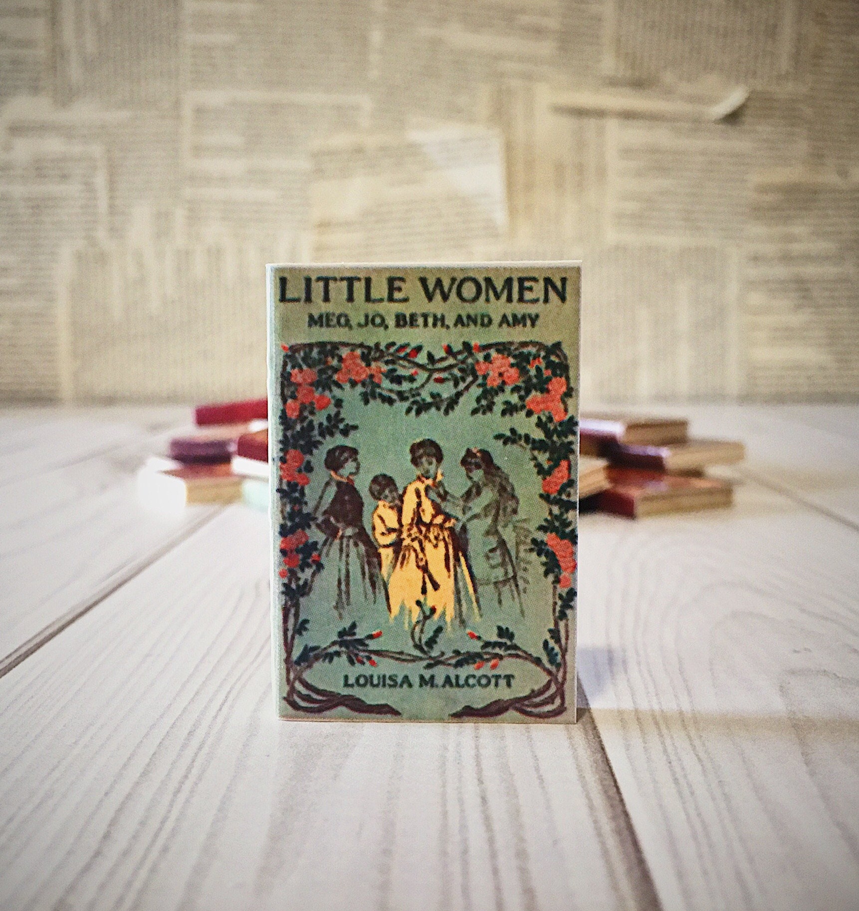 LITTLE WOMEN mini book keychain bookish gifts Little | Etsy