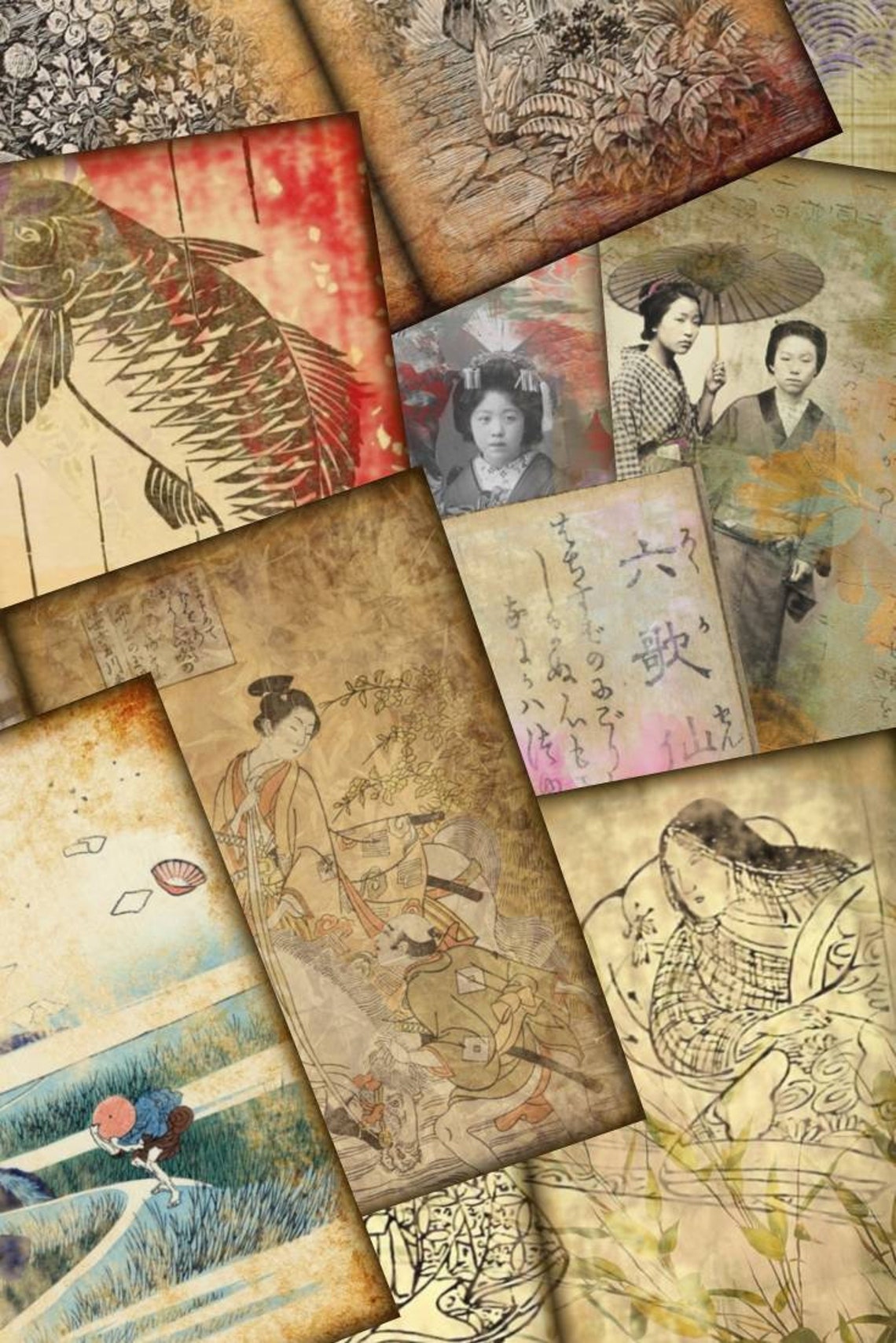 Vintage Japanese Photos, Illustrations, and Patterns to Enhance Your ...