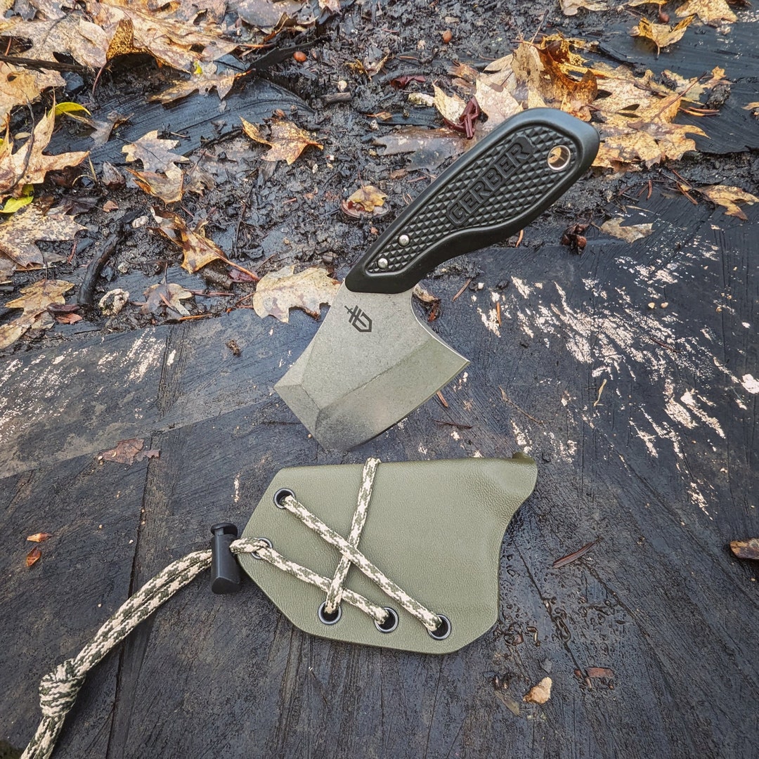 Gerber Tri Tip Knife Cleaver Sheath Gerber Tri Tip Cleaver Scabbard ...