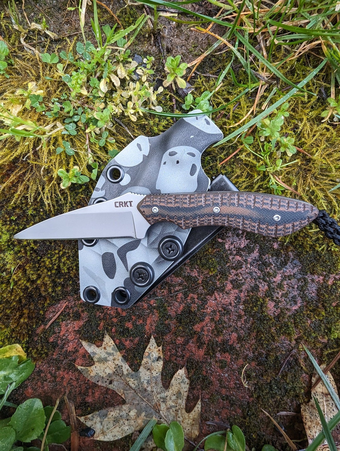 CRKT SPEW Knife Sheath With Ulticlip or Tek-lok CRKT Spew Knife ...