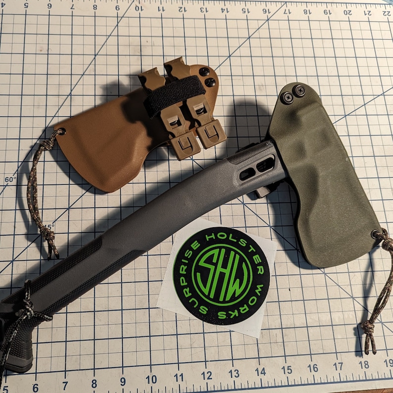 Gerber Bushcraft Hatchet Sheath Cover Holster Kydex Various Colors ...