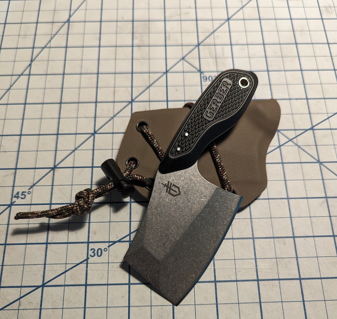 Gerber Tri Tip Knife Cleaver Sheath Gerber Tri Tip Cleaver Scabbard ...