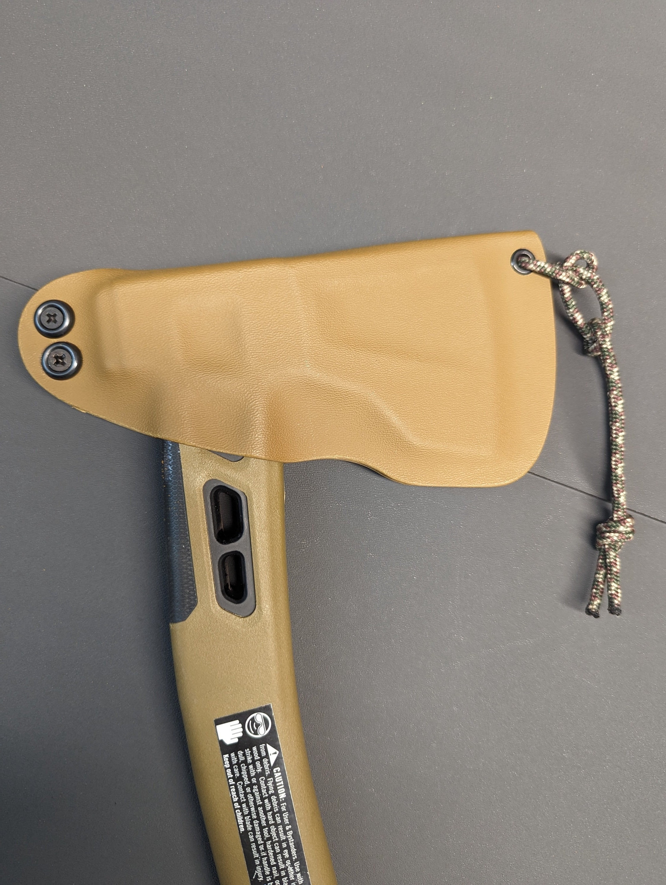 Gerber Bushcraft Axe Sheath Cover Holster Kydex - Various Colors ...