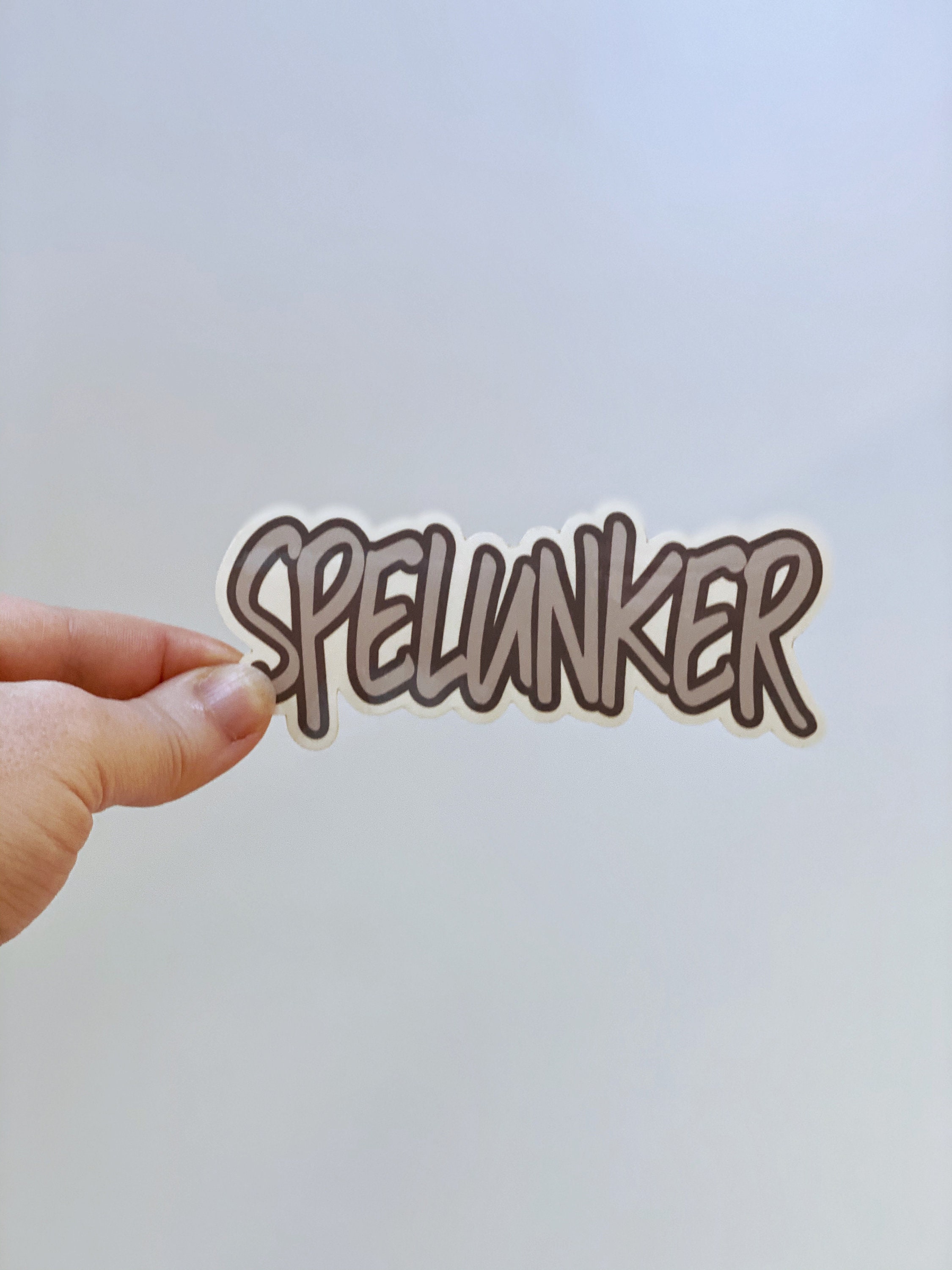 Spelunker Vinyl Sticker Outdoor Personality Cave Hiker - Etsy UK
