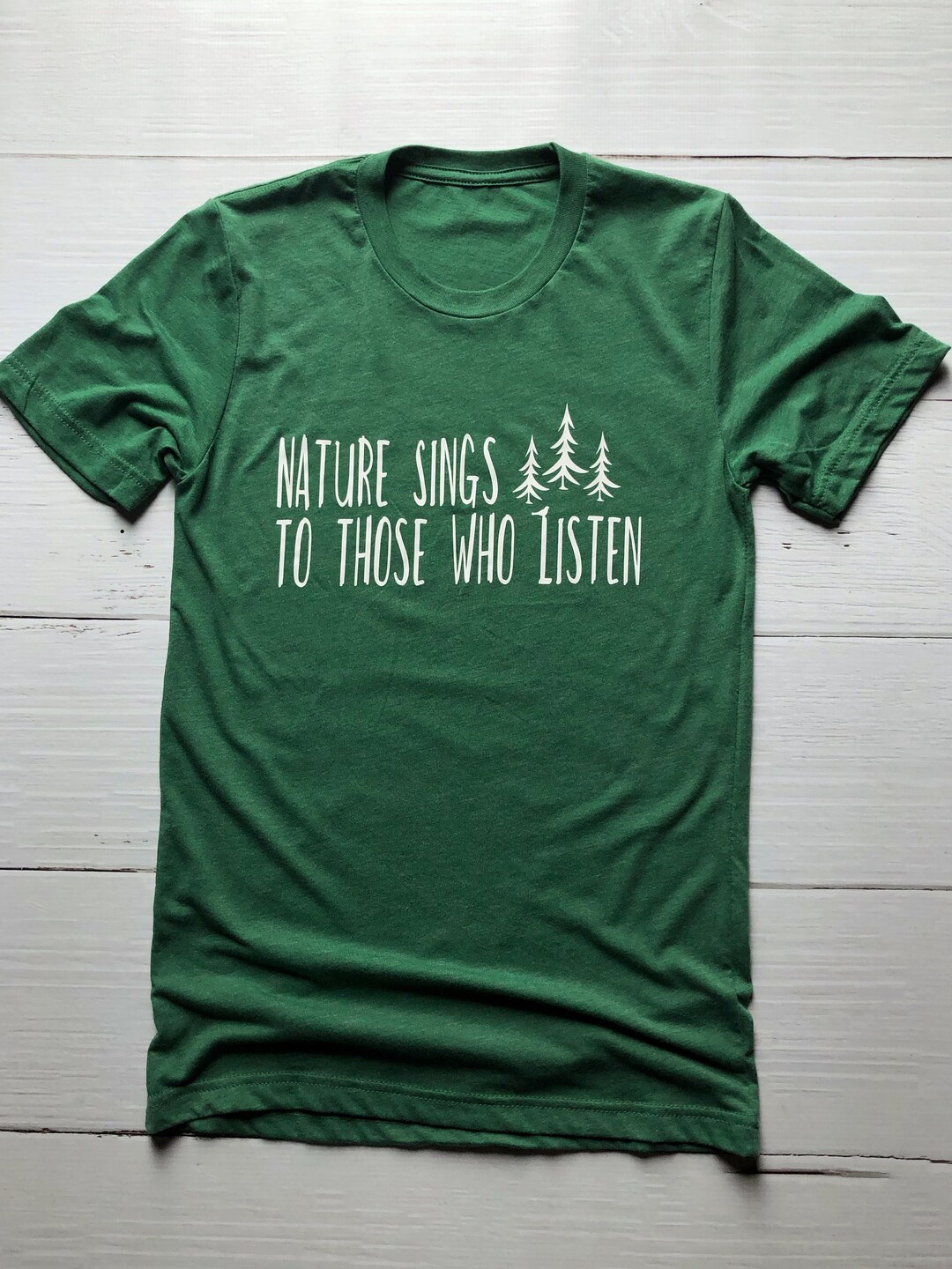Nature Sings Graphic Tee: Hiker, Birder, Outdoors Gift - Etsy