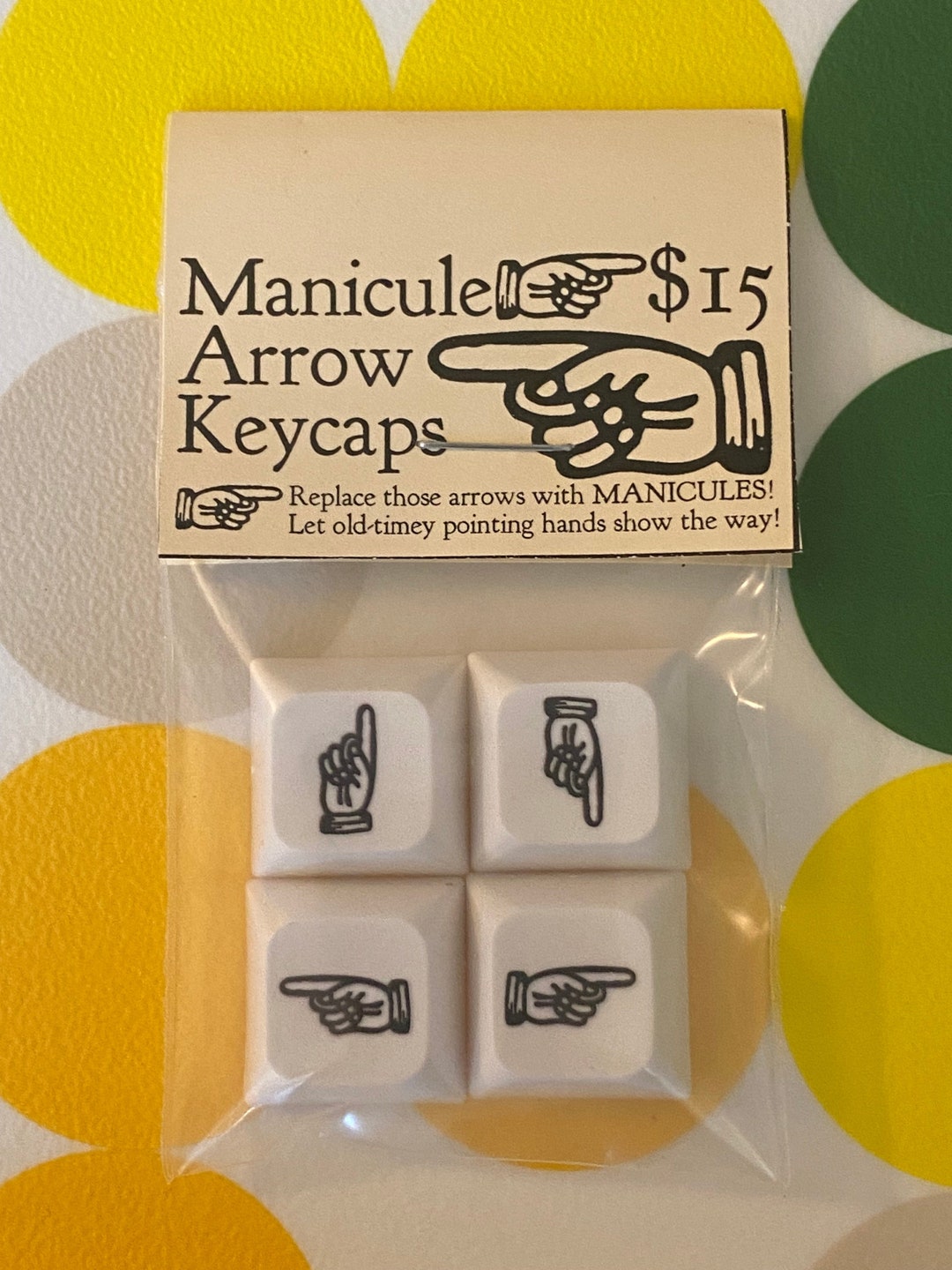 Manicule Arrow Keycap Set - Etsy