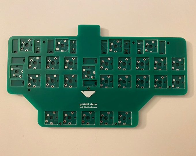 Peridot Steno Keyboard PCB and Plates - Etsy